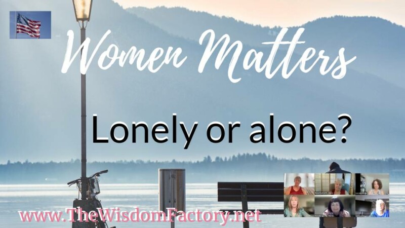 Alone or lonely? - The Wisdom Factory